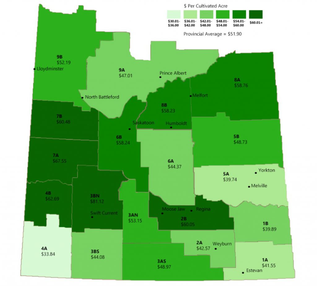 Saskatchewan Farm land Rental Rates 2019 - ExtrAcre Farmland Lease & Rental
